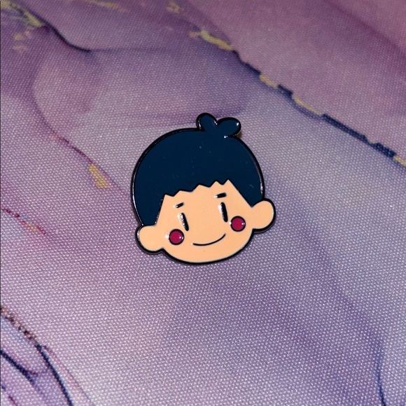 Unbranded | Jewelry | Smiling Child Happy Anime Cartoon Boy Metal ...